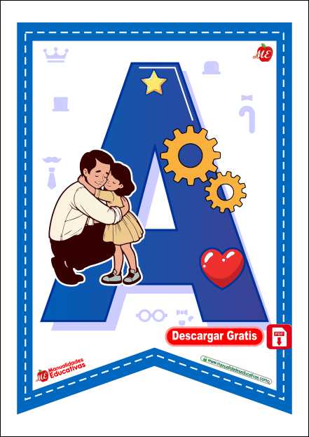 BANDERINES DIA DEL PADRE