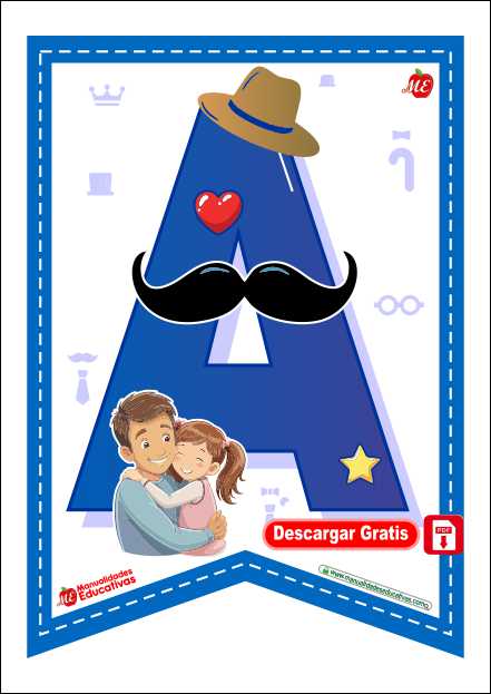 BANDERINES DIA DEL PADRE