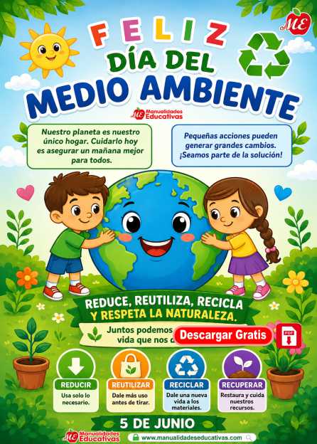 POSTER DÍA MUNDIAL DEL MEDIO AMBIENTE