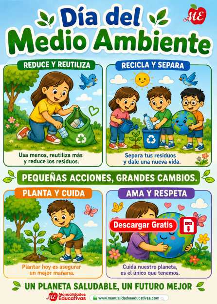 POSTER DÍA MUNDIAL DEL MEDIO AMBIENTE
